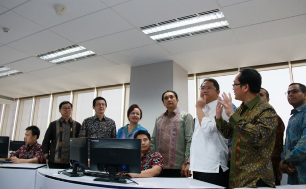 Menkominfo Resmikan Graha Anabatic 0 : Foto Okezone Foto