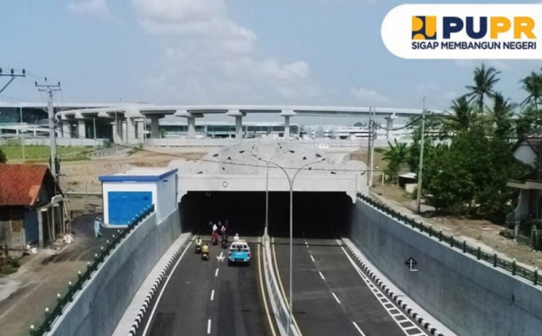 Presiden Jokowi Resmikan Underpass Terpanjang di Indonesia 0 : Foto ...