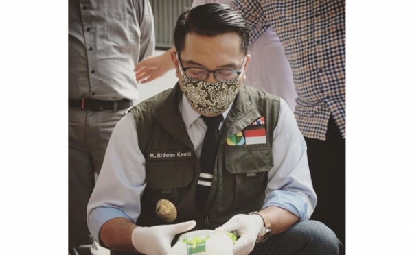 Makna Rompi Hijau yang Selalu Dipakai Ridwan Kamil 0 : Foto Okezone Foto