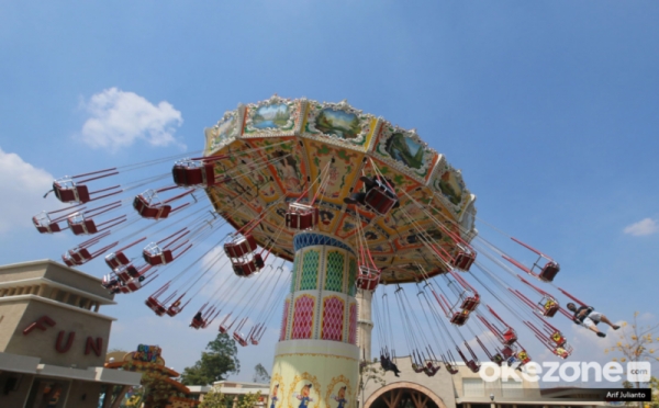 Serunya Permainan Wahana New Ontang Anting di Dufan 0 : Foto Okezone Foto