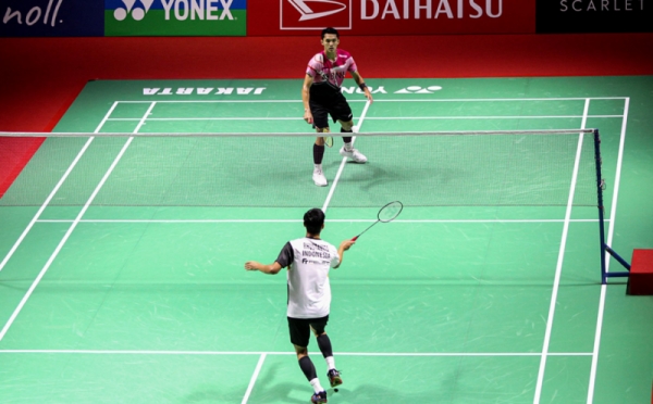 Jonatan Christie Meluncur Mulus ke Perempat Final Indonesia Masters 2023 0 : Foto Okezone Foto
