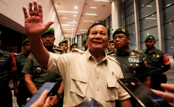 Menhan Prabowo Subianto Pimpin Langsung Penyerahan 100 Motor Untuk