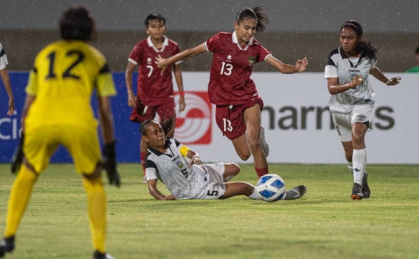 Timnas Wanita Indonesia Sikat Timor Leste 7-0 0 : Foto Okezone Foto