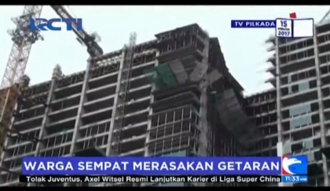 Bangunan Runtuh dari Lantai 32 Hingga Dasar Gedung : Okezone Video