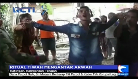 Ritual Tiwah Pengantar Arwah : Okezone Video