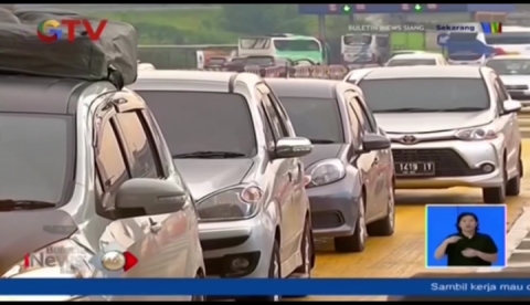 Sistem One Way Pintu Tol Cikarang Resmi Diberhentikan : Okezone Video