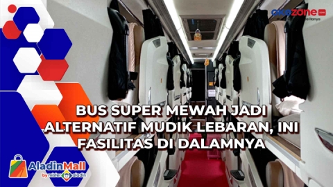 Bus Super Mewah Jadi Alternatif Mudik Lebaran, Ini Fasilitas di ...