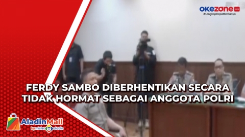 Ferdy Sambo Diberhentikan secara Tidak Hormat sebagai Anggota Polri : Okezone Video