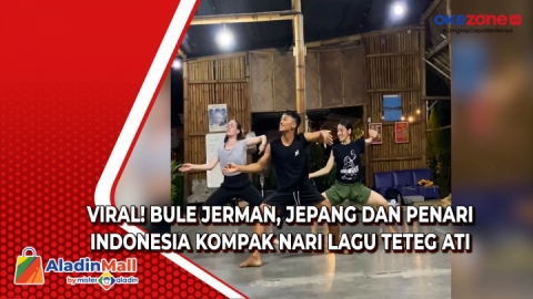 Viral! Bule Jerman, Jepang dan Penari Indonesia Kompak Nari Lagu Teteg ...