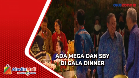 Gala Dinner KTT G20, Ada Mega dan SBY Juga : Okezone Video
