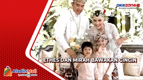 Bikin Gemas, Momen Jan Ethes dan Sedah Mirah Bawakan Cincin Kawin Kaesang-Erina : Okezone Video
