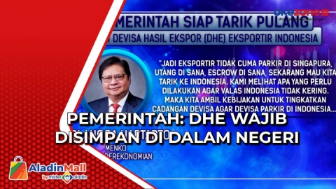 Judul: Pemerintah: DHE Wajib Disimpan di Dalam Negeri : Okezone Video