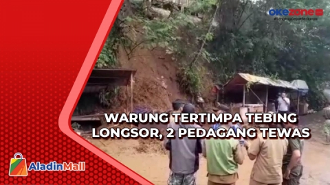 Warung di Kawasan Wisata Curug Colembar Bogor Tertimpa Tebing Longsor, 2 Pedagang Tewas ...