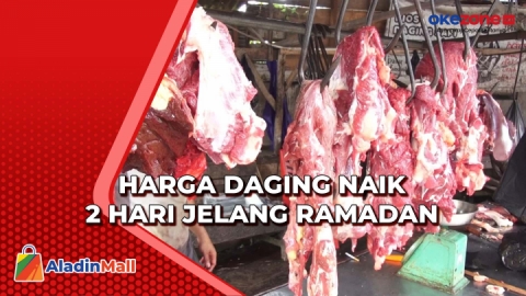 Dua Hari Jelang Ramadan, Harga Daging Sapi dan Ayam Naik : Okezone Video