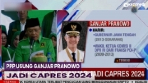 PPP Resmi Usung Ganjar Pranowo Capres 2024 : Okezone Video
