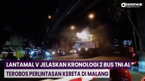 Lantamal V Jelaskan Kronologi 2 Bus TNI AL Terobos Perlintasan Kereta ...