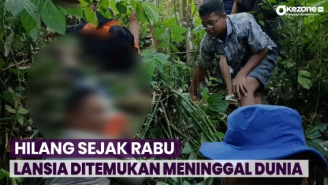 Kakek Ditemukan Meninggal Dunia Setelah Dilaporkan Hilang : Okezone Video