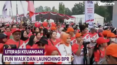 Fun Walk dan Launching BPR, OJK Minta Masyarakat Gunakan Lembaga ...