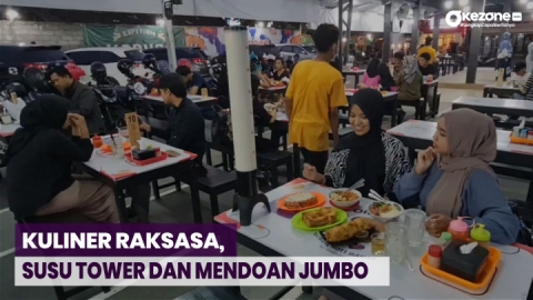 Sensasi Menyantap Kuliner Raksasa di Yogyakarta, Susu Tower dan Mendoan ...