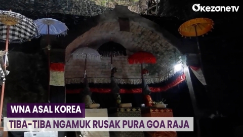 Mengaku Dapat Bisikan, WNA Asal Korea Tiba-Tiba Ngamuk dan Rusak Pura ...