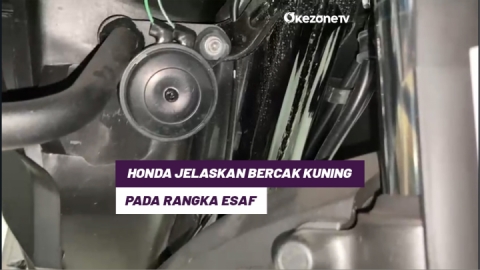 Terdapat Bercak Kuning pada Rangka eSAF, Honda Jelaskan Itu Bukan Karat ...