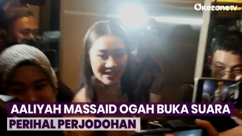 Aaliyah Massaid Tak Mau Buka Suara Perihal Perjodohan dengan Thariq Halilintar : Okezone Video