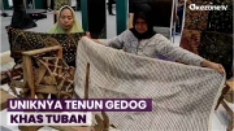 Uniknya Pembuatan Kain Tenun Gedog Khas Tuban Jawa Timur : Okezone Video