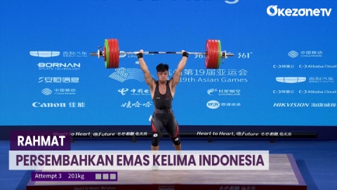 Highlight Asian Games 2023: Rahmat Erwin Abdullah Pecahkan Rekor Dunia untuk Emas Kelima ...