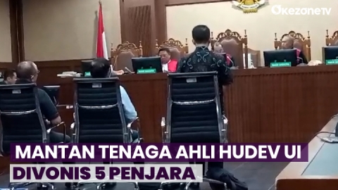 Mantan Tenaga Ahli Hudev UI Divonis 5 Penjara Terkait Kasus Korupsi BTS ...