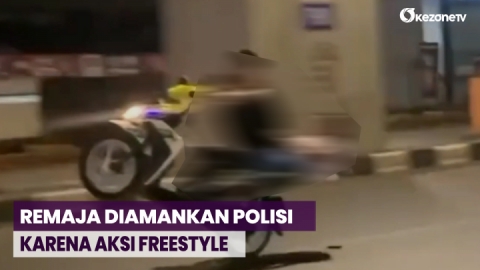 Remaja Diamankan Polisi Setelah Aksi Freestylenya Disoroti Irjen Krishna Murti : Okezone Video