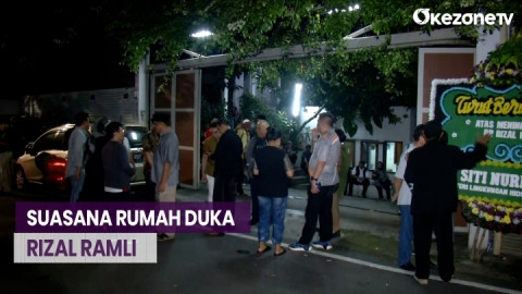 Rizal Ramli Meninggal Dunia, Begini Suasana Rumah Duka di Jaksel ...