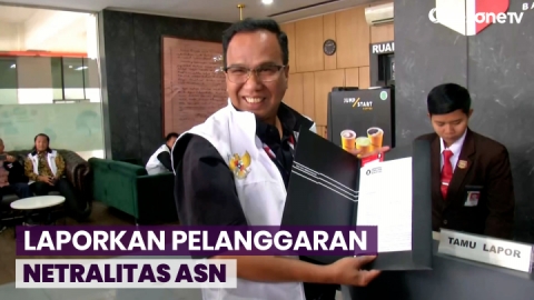 TPN Ganjar-Mahfud ke Bawaslu, Laporkan Tiga Kasus Dugaan Pelanggaran Netralitas ASN : Okezone Video