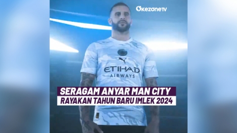 Sambut Tahun Baru Imlek 2024, Manchester City Rilis Jersey Spesial ...