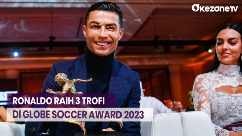 Kalahkan Haaland dan Messi, Ronaldo Borong Tiga Penghargaan di Globe Soccer Award 2023 : Okezone ...