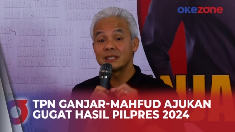 TPN Ganjar-Mahfud akan Gugat Hasil Pilpres 2024 ke MK dengan 30 Saksi : Okezone Video