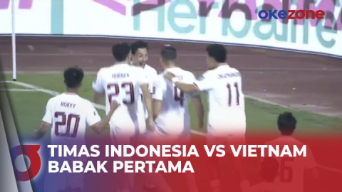 Highlights Babak Pertama Timnas Indonesia vs Vietnam 2-0, Jay Idzes dan Ragnar Oratmangoen Cetak ...