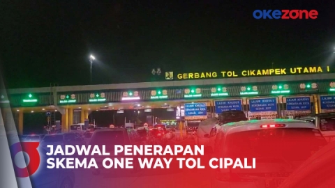 Skema One Way Tol Cipali KM 72 Hingga Semarang Resmi Diberlakukan, Catat Jadwalnya : Okezone Video