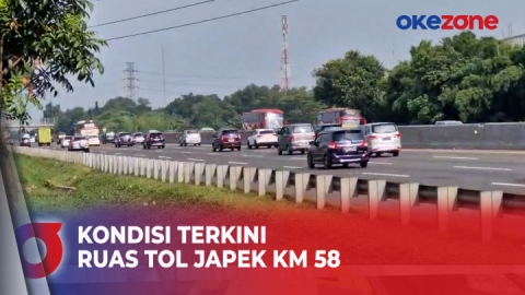 Pasca Kecelakaan Maut, Begini Kondisi Ruas Tol Jakarta-Cikampek KM 58