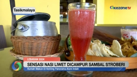 Sensasi Nasi Liwet Dicampur Sambal Stroberi