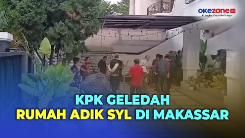 Tim Penyidik KPK Geledah Rumah Adik Kandung Eks Mentan Syahrul Yasin Limpo di Makassar : Okezone ...
