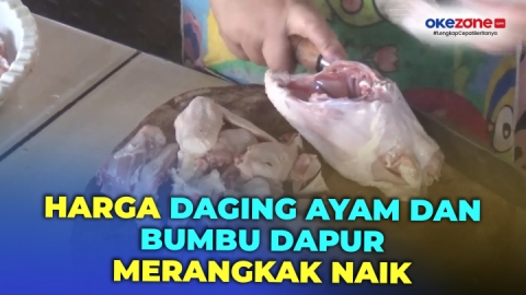 Jelang Idul Adha, Harga Daging Ayam dan Bumbu Dapur di Tuban Merangkak Naik : Okezone Video