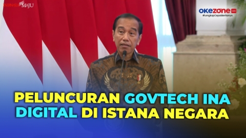 Presiden Jokowi Luncurkan Govtech Indonesia Bernama INA Digital di Istana Negara Hari Ini