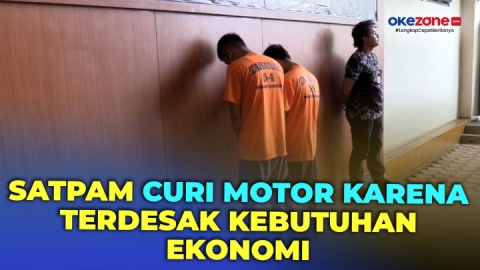 Tak Punya Uang untuk Biaya Persalinan Istri, Satpam Nekat Curi Sepeda Motor di Tanah Abang ...