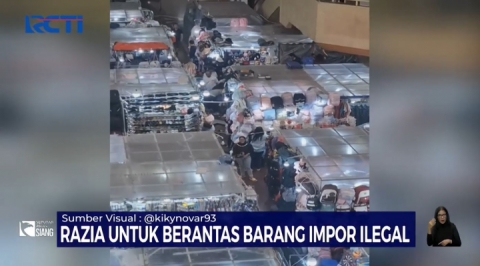 Viral! Razia Barang Impor di ITC Mangga Dua : Okezone Video