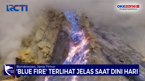 Fenomena Api Biru Abadi Kawah Ijen dan Danau Air Asam Terbesar di Dunia ...