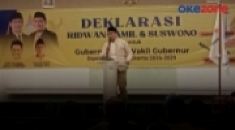 Dukungan Mulai Berdatangan ke Pasangan RIDO, Ridwan Kamil: Sesuai Target Kalau Bisa Menang Satu ...