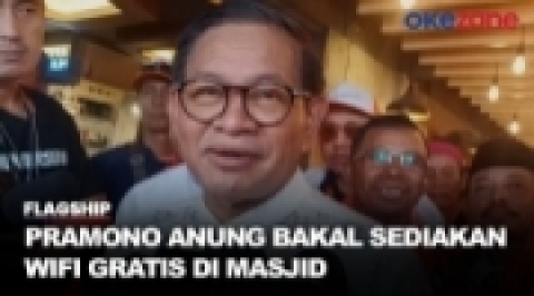Pramono Anung Bakal Sediakan Wifi Gratis di Masjid dan Ruang Publik : Okezone Video