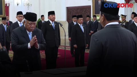 Presiden Prabowo Lantik Basuki Hadimuljono Jadi Kepala Otorita IKN
