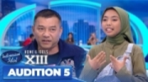 Jihan Sabir Sukses bikin Mas Anang Terpukau Audition 5 Indonesian Idol Season XIII : Okezone Video