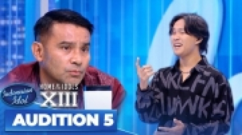 Rekomendasi Judika! Suara Fajar Nurdiansyah Mirip Afgan Kedua Audition 5 Indonesian Idol Season ...